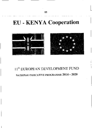 EU Kenya National Indicative Programme 2014-2020 - ChildFund Alliance