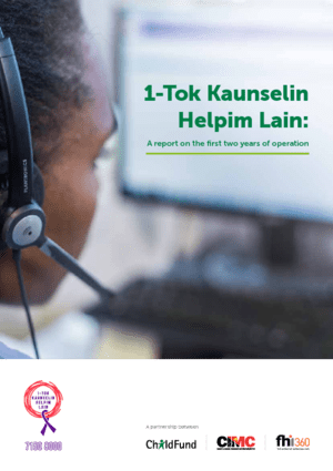 1-Tok Kaunselin Helpim Lain: A Report on the First Two Years of ...