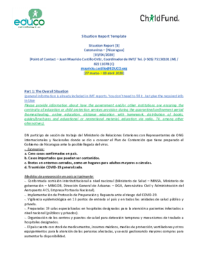 NI_Coronavirus_ SitRep_3.pdf - ChildFund Alliance