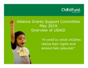 USAID Overview_May19.pdf - ChildFund Alliance
