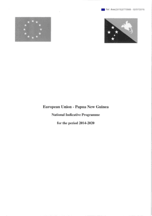 EU Papua New Guinea National Indicative Programme 2014-2020 - ChildFund ...